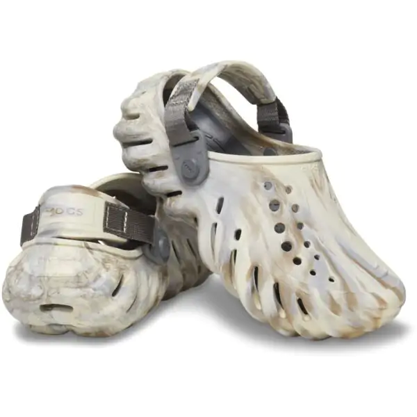 Crocs Echo Marbled Clog "Bone Multi" - Defato Sneakers